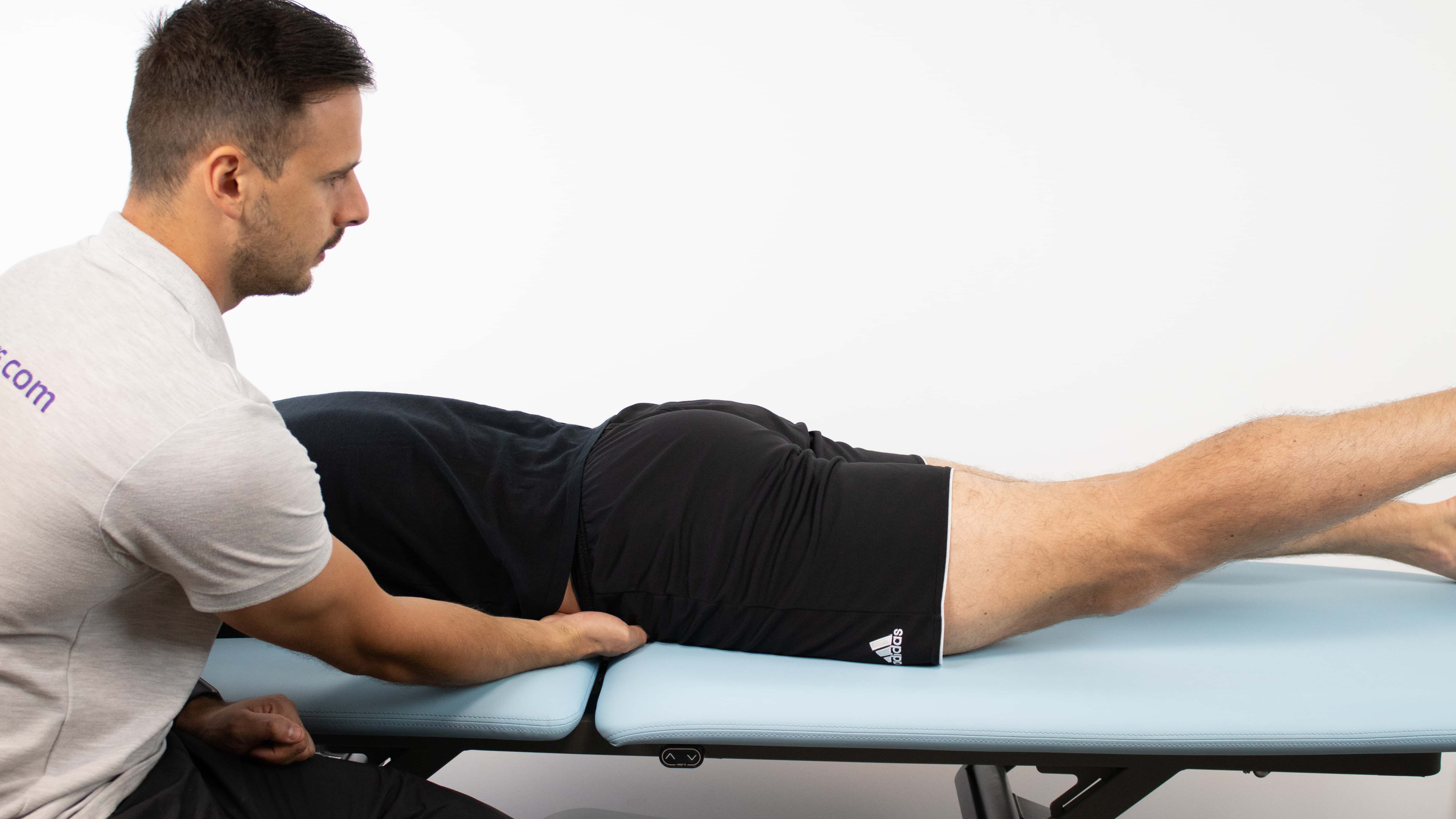 Shimpi Prone SI Joint Test | SIJ Dysfunktion Bewertung
