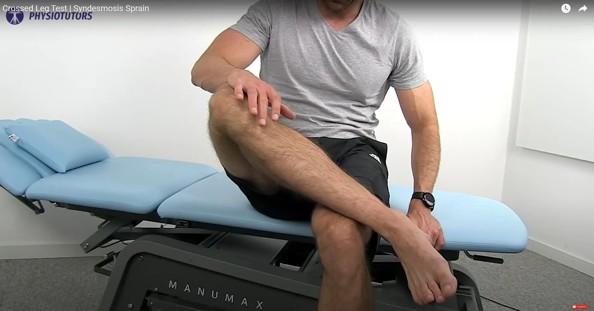 Crossed Leg Test | Bewertung von Syndesmoseverletzungen