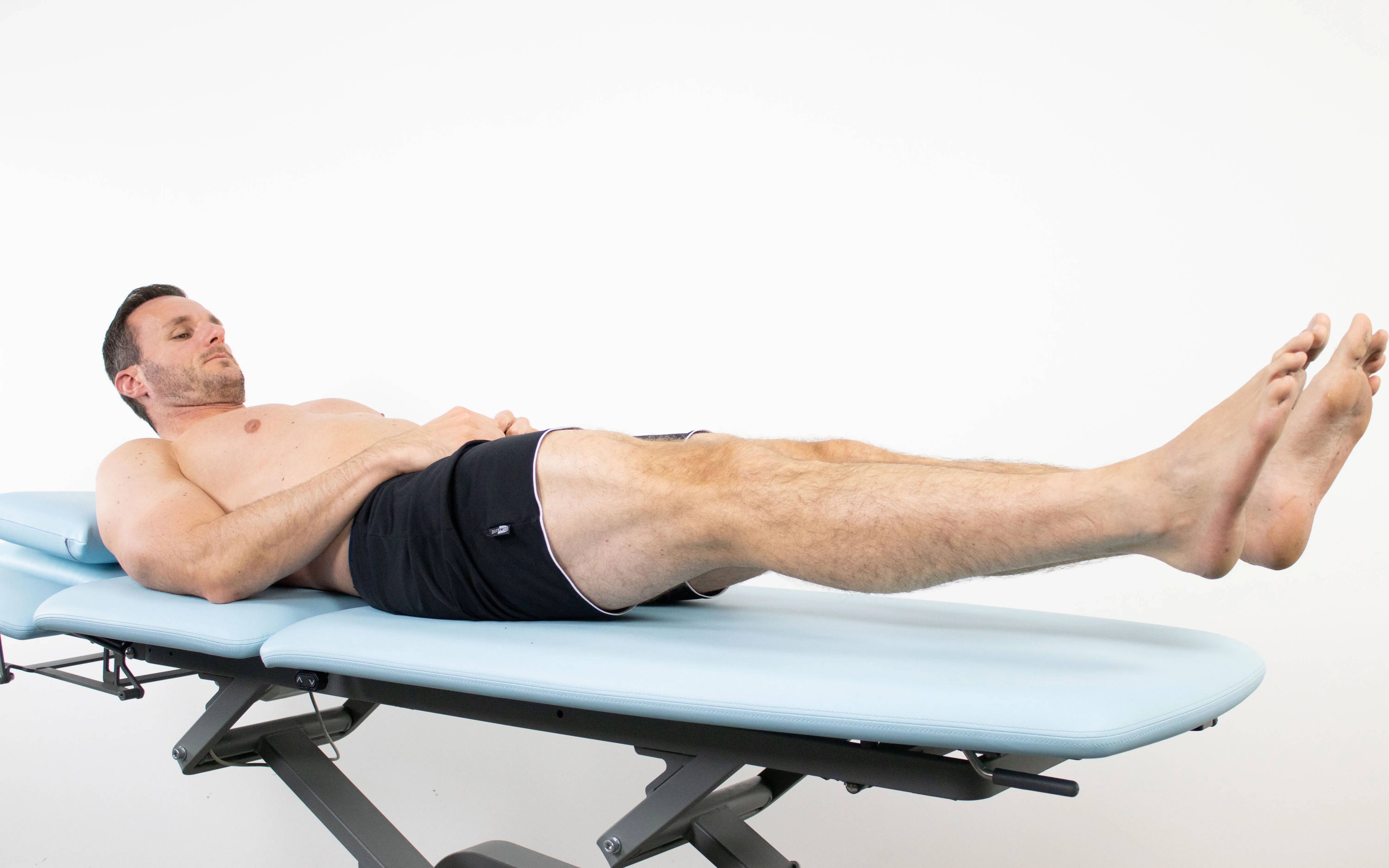 Test de redressement des jambes droites | Lésion des muscles du tronc ...