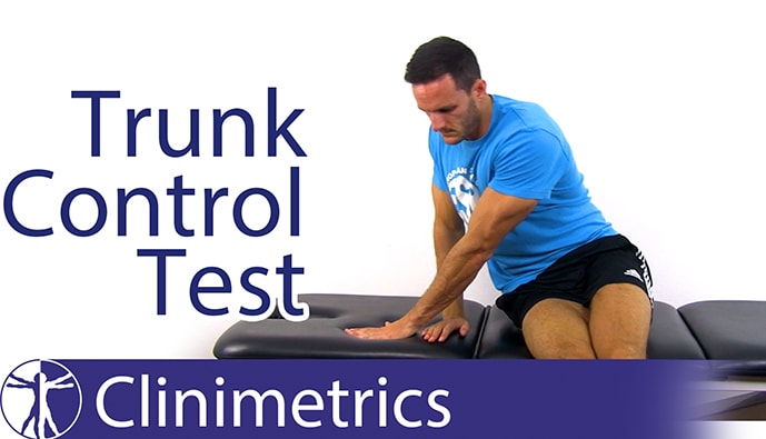 Test de contrôle du tronc (TCT) | Évaluation de la déficience motrice ...