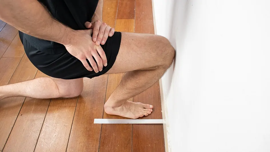 Gewicht dragende lunge test | Enkel passieve Range of Motion