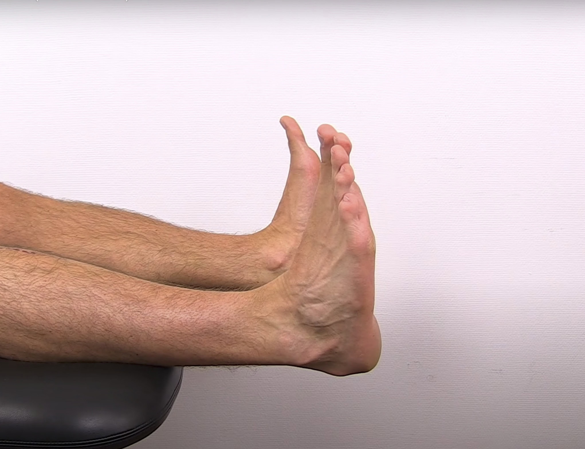 Actieve Range of Motion (AROM) van de enkel en voet - Physiotutors