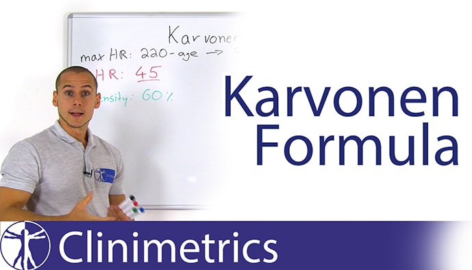 Karvonen Formula | Target Heart Rate Calculation - Physiotutors