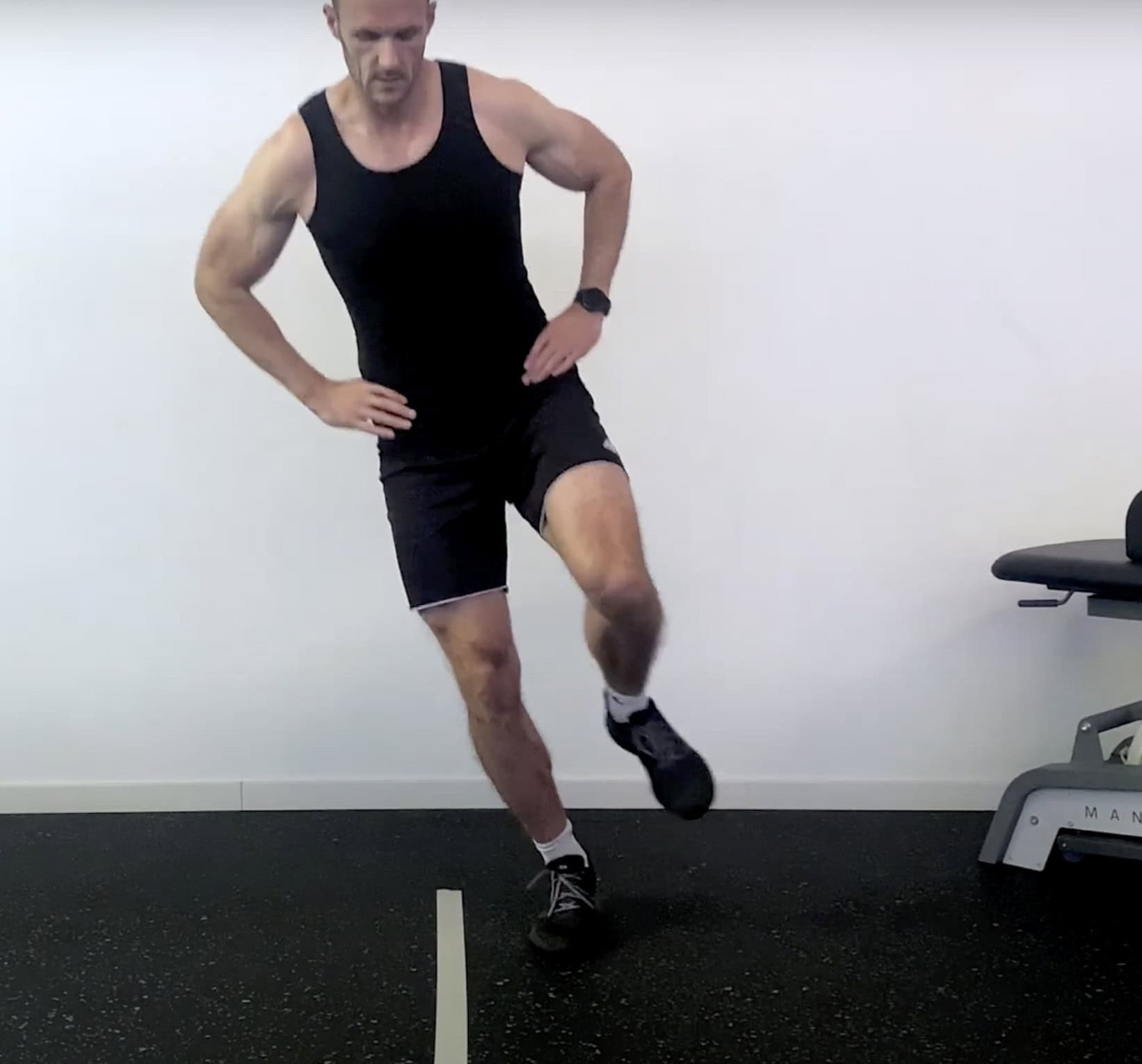 Lateral Hop Test / ZigZag Hop Test | Femoral Stress Fractures ...