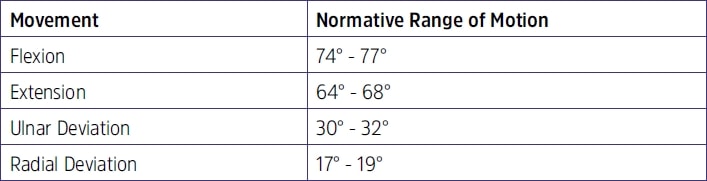 Wristhand Passive Range Of Motion Prom Basic Assessment